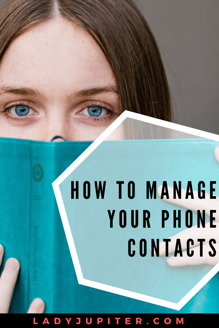 How to Manage Your Phone Contacts – Lady Jupiter