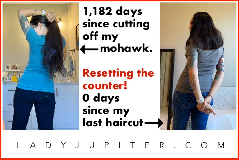 Growing Out a Mohawk – Lady Jupiter